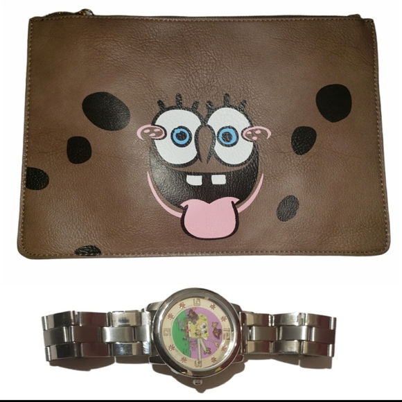 SpongeBob Squarepants | Bags | Spongebob Vegan Leather Crossbody ...